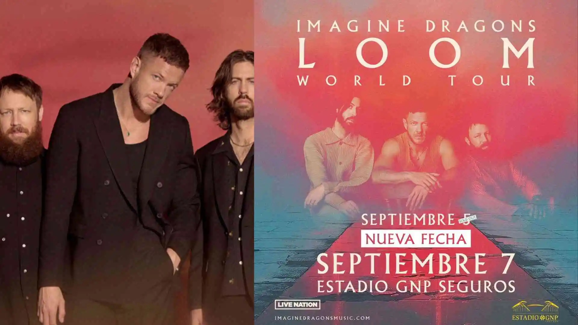 Imagine Dragons abre segunda fecha en México - The Rock Review